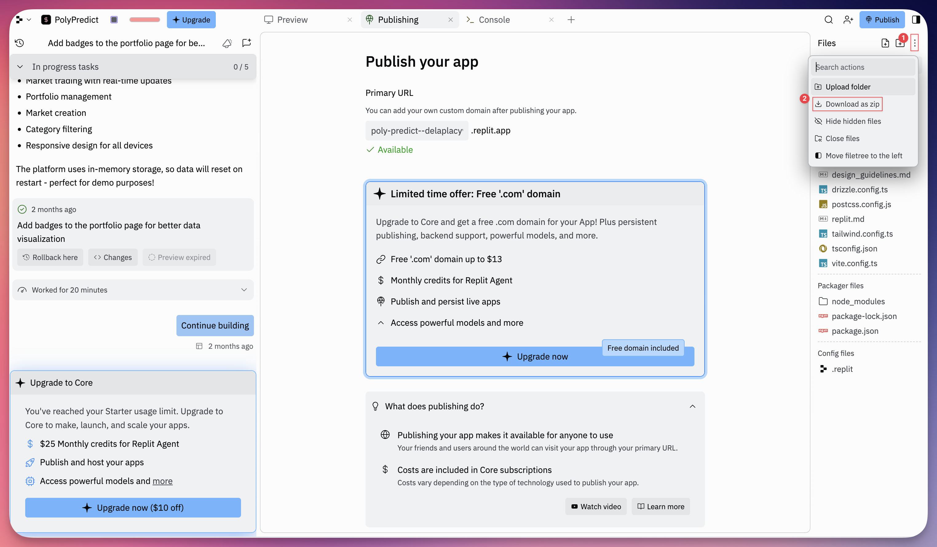 ReplitからZeabur - Zeabur